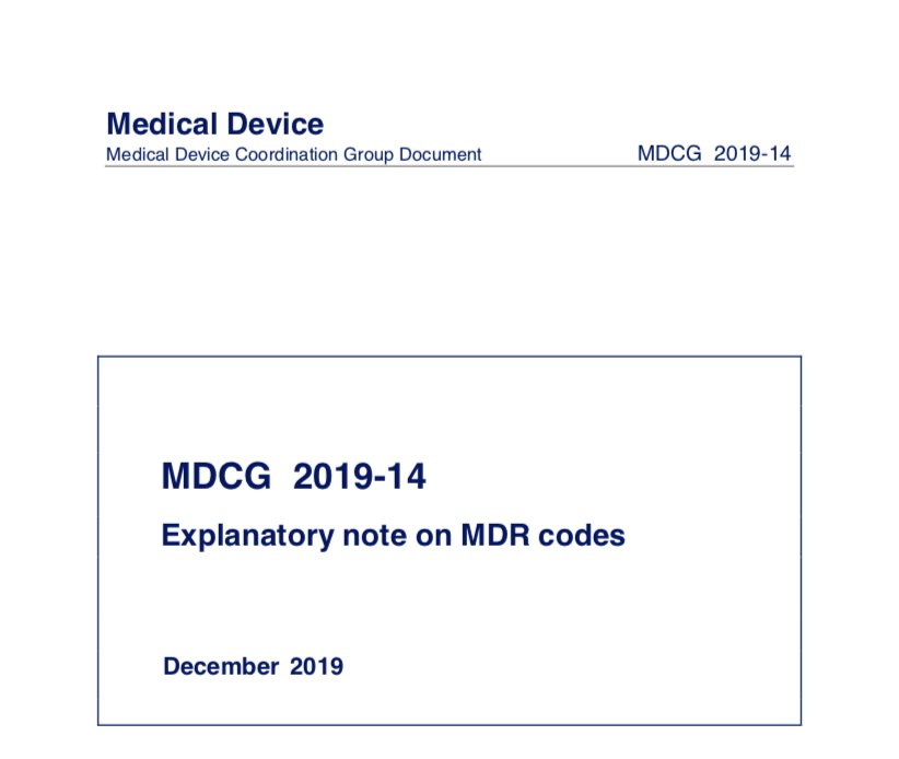 Explanatory note on MDR codes